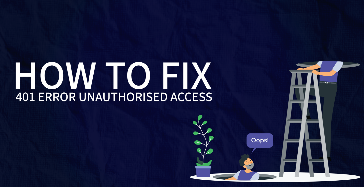 How To Fix “401 Error Unauthorised Access” Kloudbean 